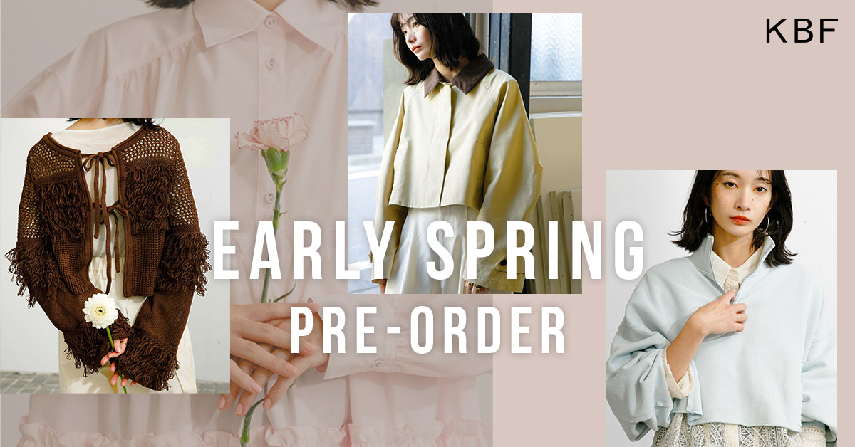KBF早春新品預約中！ | URBAN RESEARCH 台灣官方網路商店
